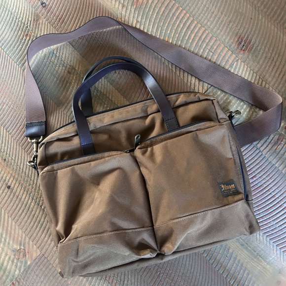 Filson | Bags | Like New Filson Dryden Briefcase Whiskey With Bridle ...